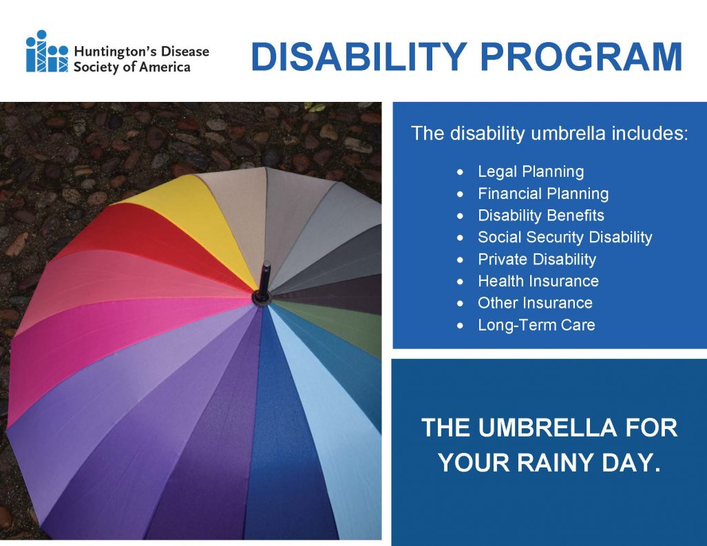 HDSA Disability Program - Huntington's Disease Society of America